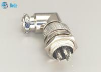 China Aviation Gx16 5 Pin Right Angle Connector Male And Female Sets With All Accessories for sale