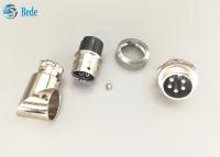 China Aviation Gx16 5 Pin Right Angle Connector Male And Female Sets With All Accessories for sale