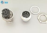 China 7 Pin Gx16 Aviation Connector M16 Connectors Plug And Socket Sets For Rail Transit for sale