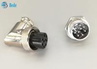 China Aviation Connector Plug G×16 9 Pins Male And Female Sets L Type Silver Plated Plug for sale