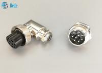 China Aviation Connector Plug G×16 9 Pins Male And Female Sets L Type Silver Plated Plug for sale