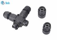 China X Type  4-Channel Ip68 Waterproof Connector 3 - Poles Ideal For 3 Pin Wires for sale