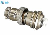 China 2 Pin 16MM Circular Gx16 Aviation Connector Panel Mount Connector Male And Female Sets for sale