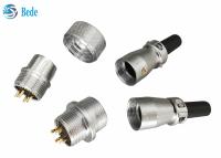 China Round 4 Pin Circular Connector Female Male Docking Connectors 4 5 6 Pins 5A 500V for sale