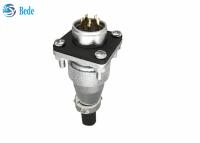 China 9 10 12 14 Pin 400V 5A WS20 Circular Connectors With Square Flange And Dust Cover for sale