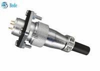 China 9 10 12 14 Pin 400V 5A WS20 Circular Connectors With Square Flange And Dust Cover for sale