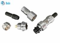 China IP67 Waterproof GX12 Panel Mounting Connector Plug Set Female And Male  2~7pin 3A 200V for sale
