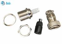 China PCB Welding Model Gx12 Aviation Connector 2~7 Pin Panel Mount Connector 3A 200V for sale