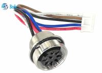 China Female Contacts To 5 Pins Crimp Terminal AISG RET Cables AISG IP67 Rear Panel Mounting for sale