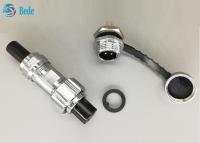 China IP68 M16 Waterproof Circular Connectors Panel Mounting 6~10 Pin 4A 200V for sale