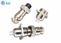 China 16 Millimeter M16 Circular Connectors With Square Flange 2~10 Pin 200V for sale