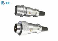 China 2 3 4 Pin Circular Connectors Plug And Socket Docking Connectors 25A 500V for sale