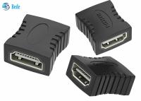 China HDMI Female To Female Adapter , Connecting Two HDMI A Male Cables HDMI Converter for sale