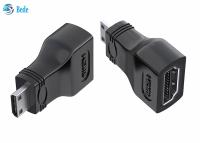 China Gold Plated Mini HDMI To Standard HDMI Coupler 4K Compatible For Camera Camcorder for sale