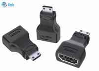 China Gold Plated Mini HDMI To Standard HDMI Coupler 4K Compatible For Camera Camcorder for sale