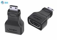 China Gold Plated Mini HDMI To Standard HDMI Coupler 4K Compatible For Camera Camcorder for sale