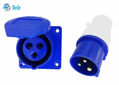 China 3 Pins Industrial Plug And Socket Kits for sale