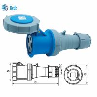 China OEM/ODM Industrial Plug And Socket Coupler Reliable And Efficient 63A / 125A 3 Pins for sale