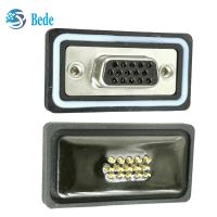 China D-SUB 15PIN Female Connector 500V Voltage Rating Electronic Waterproof Connector for sale