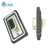 China D Sub Connectors for Extreme Temperatures Brass Tin Plated gold Plated Pins IP68 Waterproof -55°C To 125°C for sale