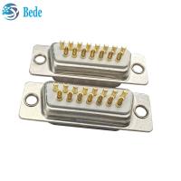 China Top-notch D-Sub 15 Female Connectors Insulation Resistance 5000 Megohms Min Connector Style D-SUB 15 for sale