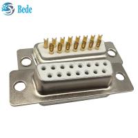 China Top-notch D-Sub 15 Female Connectors Insulation Resistance 5000 Megohms Min Connector Style D-SUB 15 for sale