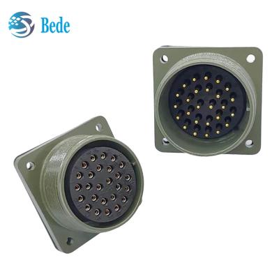 China MIL-C-5015 Connector MS3100 Wall Mounting Receptacle Amphenol Connectors for sale