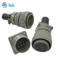 China MIL-C-5015 Connector MS3100 Wall Mounting Receptacle Amphenol Connectors for sale
