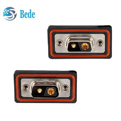 China 2V2 Male and Female Mixed D-Sub Waterproof Combination Power Connectors for sale