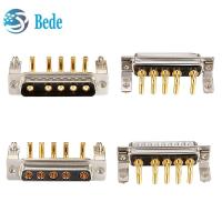 China 5W5 Male And Female High Current D-Sub Right Angle Connectors for PCB for sale