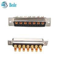 China 24W7 DB Hybrid Connector Series Mixed Power-Signal Transmission Straight Pins for sale