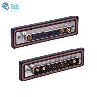 China 25W3 D-Sub Male / Female Connectors IP67 Grade Mixed Signal Power Transmission for sale