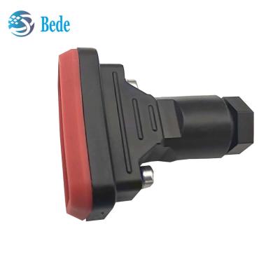 China Short-tailed waterproof housing suitable for DB9/DB15 connectors PA66 waterproof housing for sale