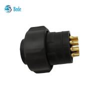 China IMC26-2212X Circular Connector, 12-pin Circular Male Plug with Snap-on Design for sale