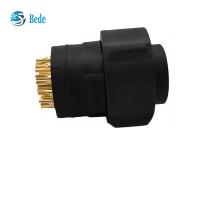 China IMC26-2212X Circular Connector, 12-pin Circular Male Plug with Snap-on Design for sale