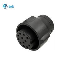 China IMC26-2212X Circular Connector, 12-pin Circular Male Plug with Snap-on Design for sale