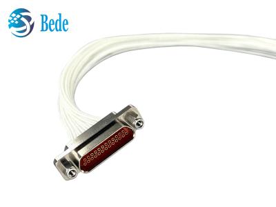 China J30J‑25ZKP-30 25Pin Micro-D Connector with 30cm Cable Solder-Terminated J30J-25TJS for sale