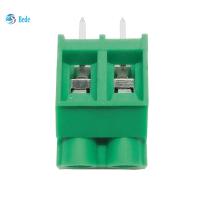 China Wire to Board Terminal Block 2 and 3 Position Phoenix MKDS 5/2‑6.35 300V 20A Green for sale