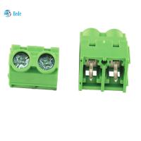 China Wire to Board Terminal Block 2 and 3 Position Phoenix MKDS 5/2‑6.35 300V 20A Green for sale