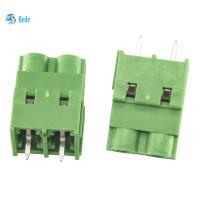 China Wire to Board Terminal Block 2 and 3 Position Phoenix MKDS 5/2‑6.35 300V 20A Green for sale