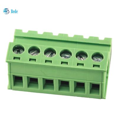 China Plug-in Terminal Block Wire To Wire Male 300V 10A Alternative IC 2.5/ x-ST-5.08 for sale