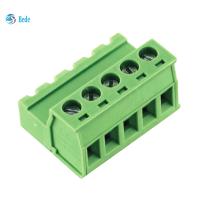 China Plug-in Terminal Block Wire To Wire Male 300V 10A Alternative IC 2.5/ x-ST-5.08 for sale