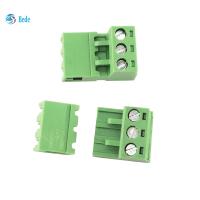 China 5.08mm PCB Male Header Terminal Block Replacement BCH-508HS-x GN & BCH-508VS-x GN 12A 320V for sale