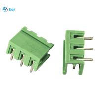 China 5.08mm PCB Male Header Terminal Block Replacement BCH-508HS-x GN & BCH-508VS-x GN 12A 320V for sale