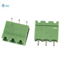 China 5.08mm PCB Male Header Terminal Block Replacement BCH-508HS-x GN & BCH-508VS-x GN 12A 320V for sale