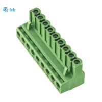 China Inline Female Wire Connector Pluggable Terminal Blocks 2~24pins 2EDGR-5.08 for sale
