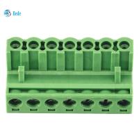 China Inline Female Wire Connector Pluggable Terminal Blocks 2~24pins 2EDGR-5.08 for sale