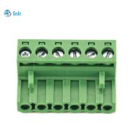 China Inline Female Wire Connector Pluggable Terminal Blocks 2~24pins 2EDGR-5.08 for sale