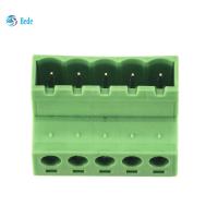China Plug-in terminal block Inline Male Wire Connector 2EDGKR-5.08 300V 15A for sale