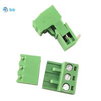 China 2EDGK-5.08 Straight Pin PCB Header PCB Terminal Block Green 2~24pins 320V 15A for sale